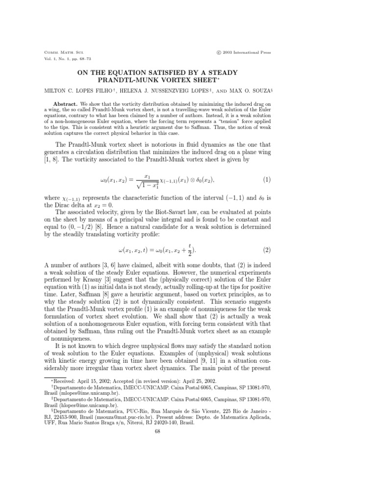 Milton C. Lopes Filhon, Helena J. Nussenzveig Lopes and Max O. Souza ...