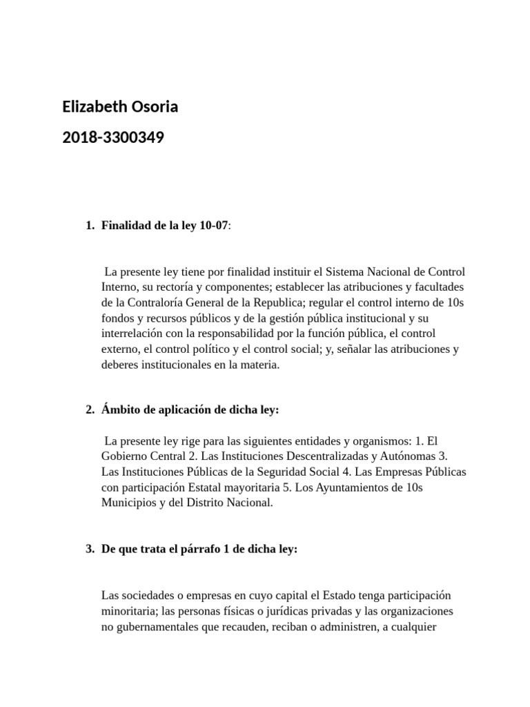 Osoria Elizabeth. Contraloria | PDF | Institución | Gobierno