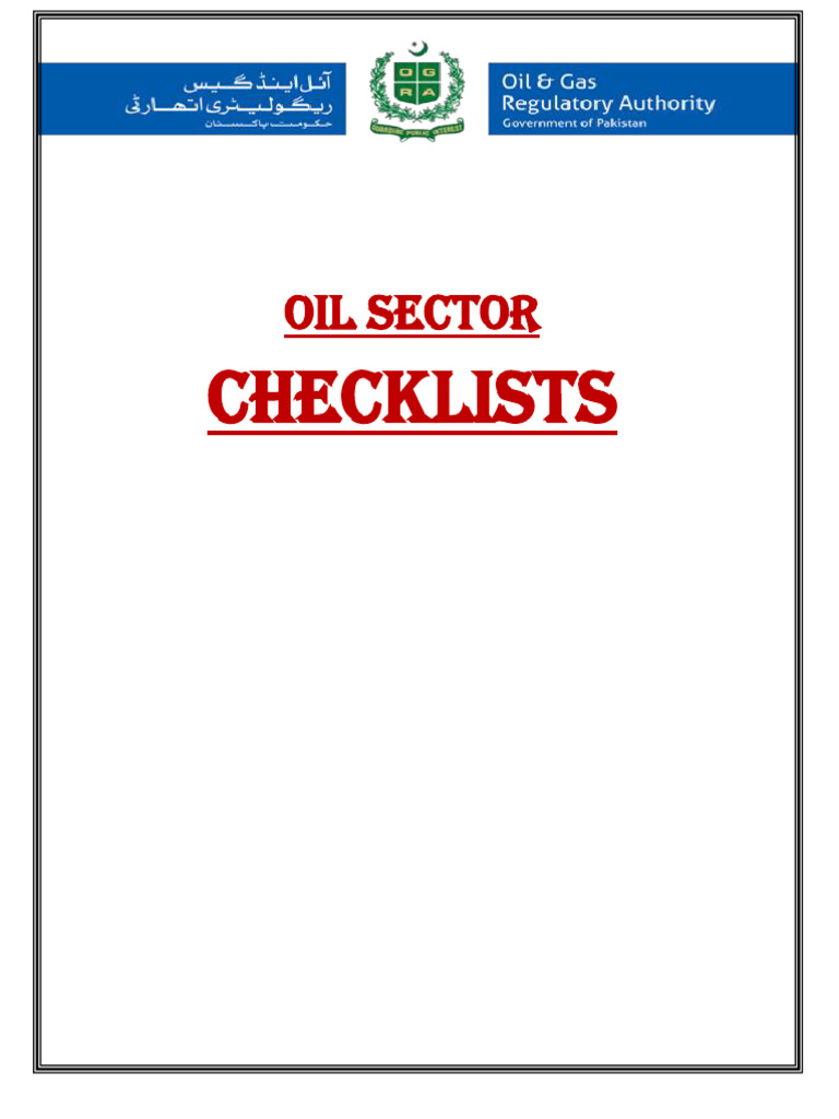 Check List For Oil License | PDF | Affidavit | Lubricant