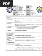 DLL Matatag Makabansa 2 q1 w1 | PDF