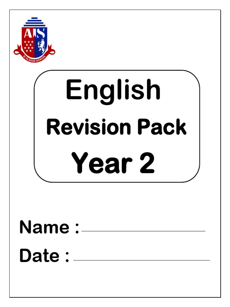 English Revision Pack | PDF