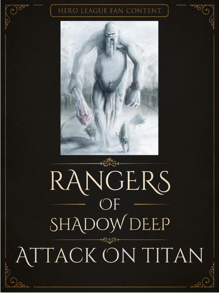 Attack On Titan Rosd | PDF