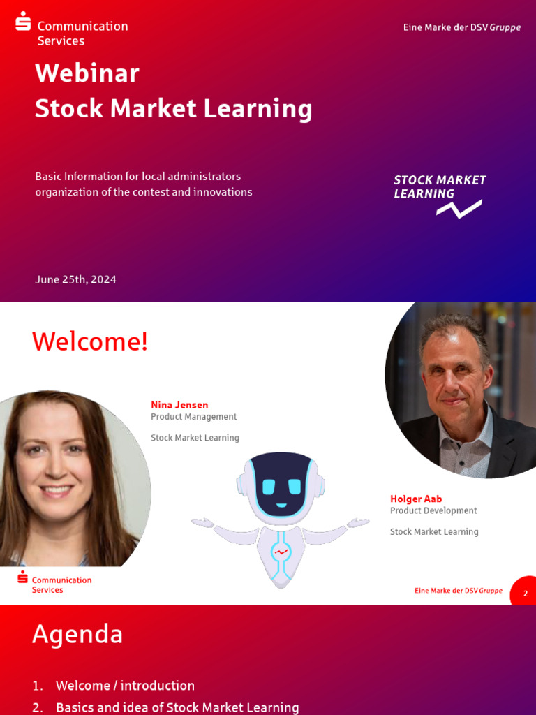 Stock Market Learning Overview 2024 | PDF | Stocks | Stock Market