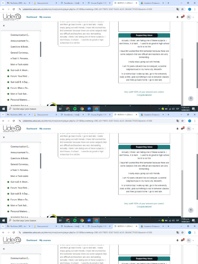 Academic Endeavors in Daily Life | PDF