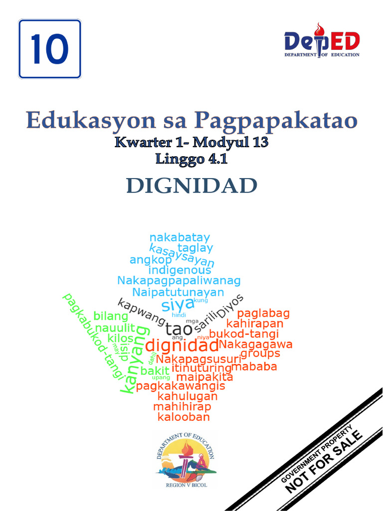 EsP 10 Modyul 13 MELC 4.1 | PDF