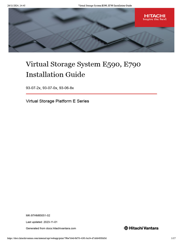 Virtual Storage System E590, E790 Installation Guide | PDF | Ip Address ...