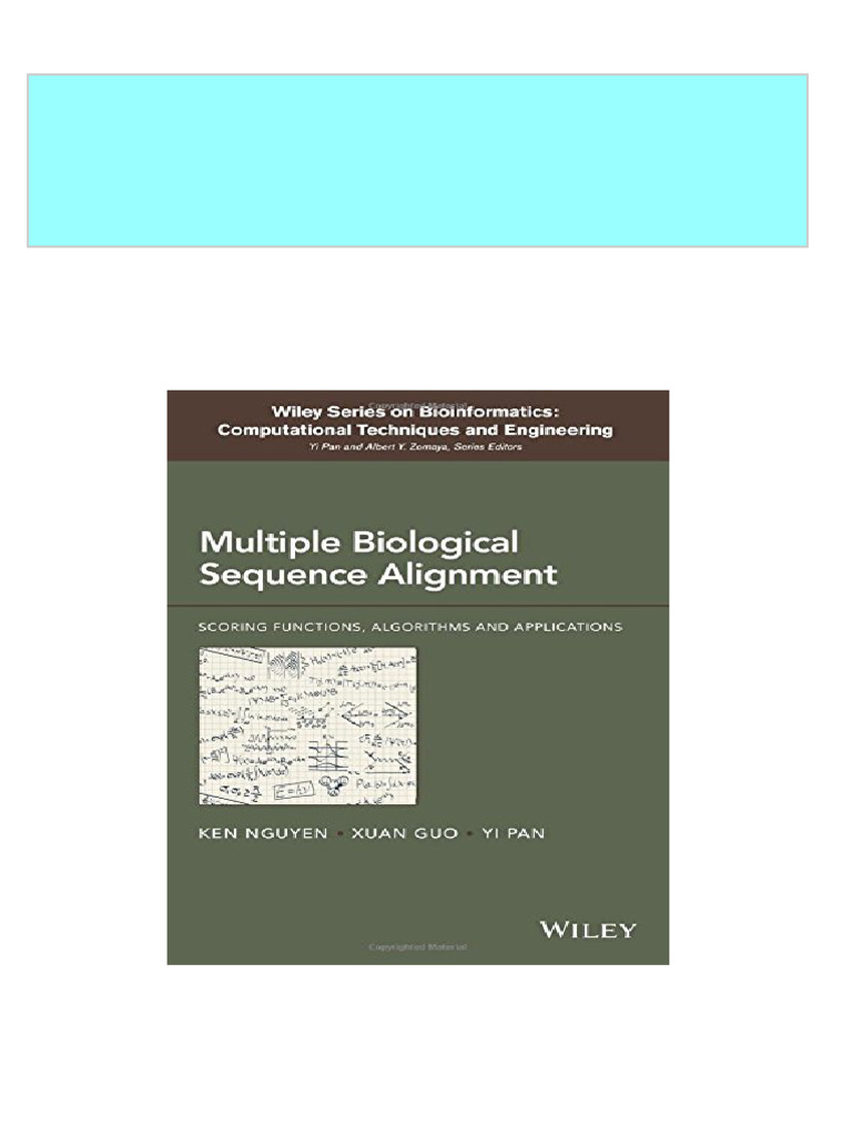 Get Multiple Biological Sequence Alignment Scoring Functions Algorithms ... Get Multiple Biological Sequence Alignment Scoring Functions Algorithms ...