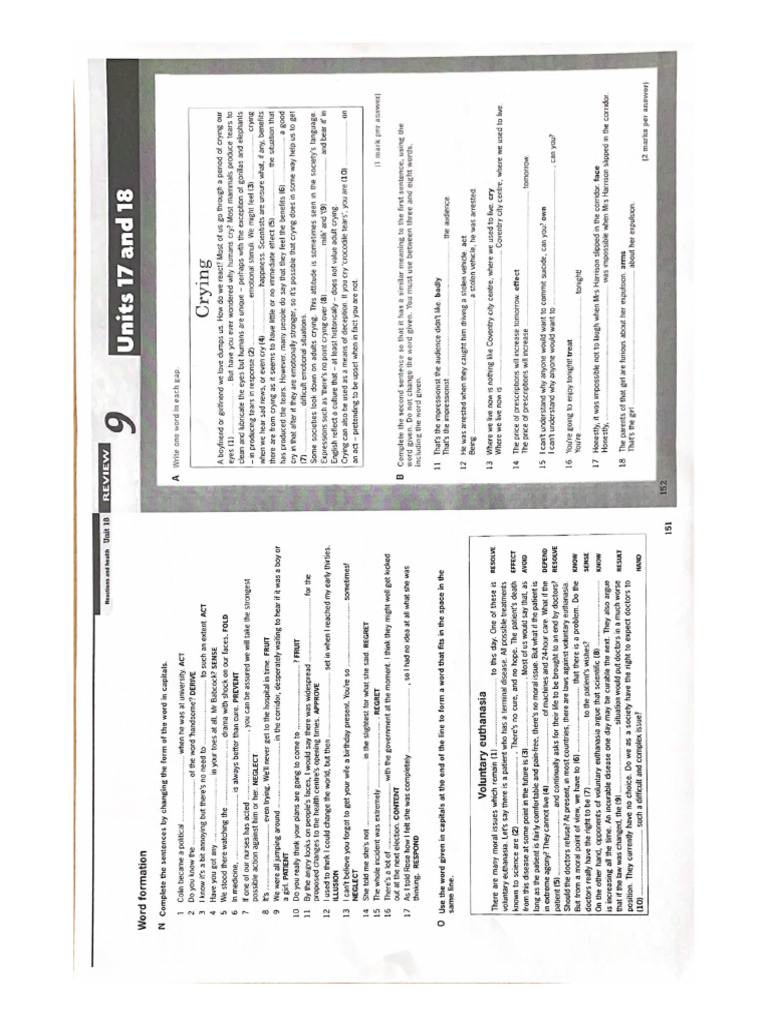 Units 17 and 18 | PDF