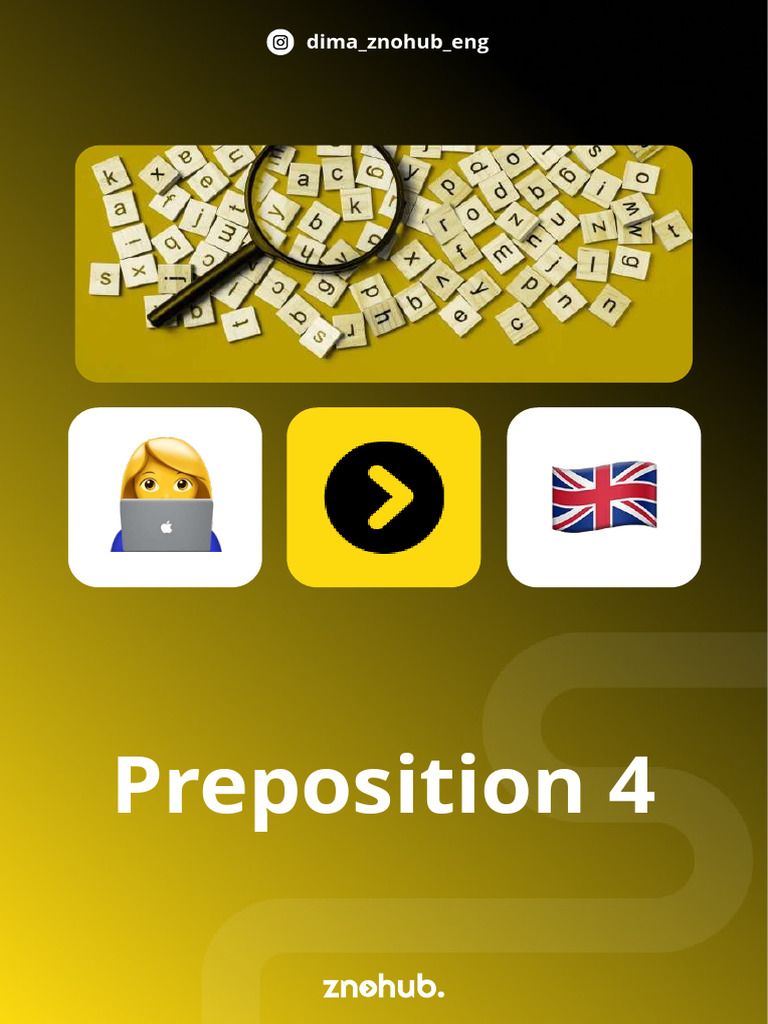 Preposition 4 (Time Phrases, By, With) | PDF