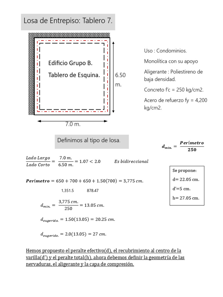 Losa Aligerada - Entrepiso.edificio 2. | PDF | Ingeniería de Edificación | Materiales de ...