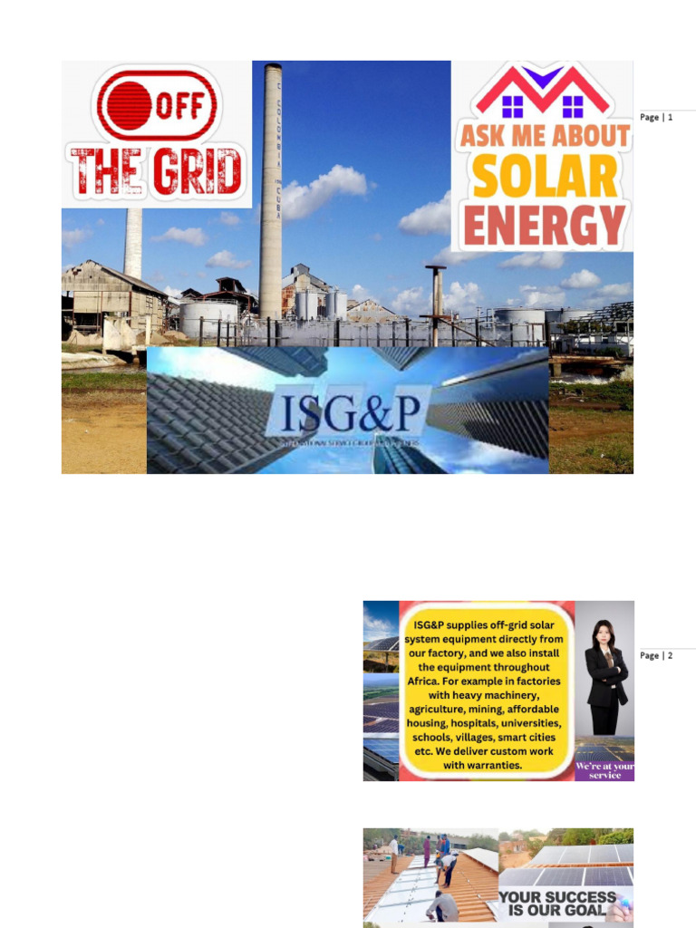 Brochure General Solar System Business Sept 17 2024 A | PDF