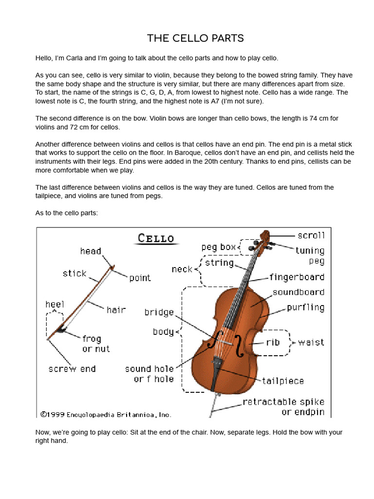 The Cello Parts | PDF