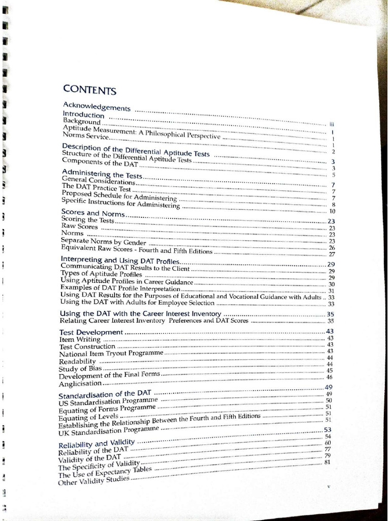 Dat For Guidance Manual - Compressed | PDF