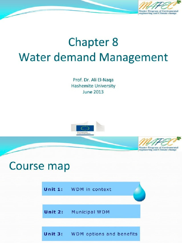 Water Demand Management | PDF