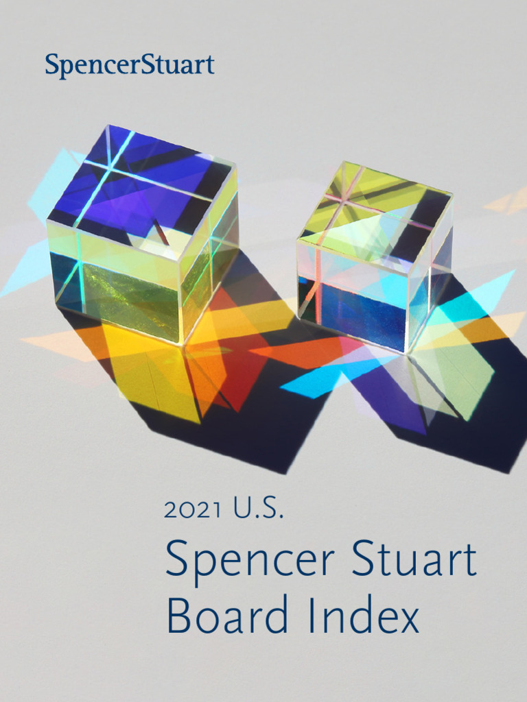 2021 U.S. Spencer Stuart Board Index | PDF | Race And Ethnicity In The ...