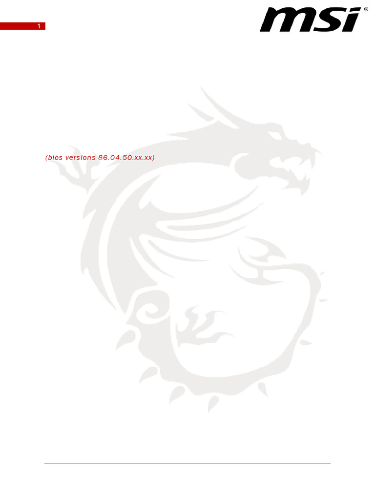 GTX 1070 Vbios 86.04.50 Update Guide v1.0 | PDF | Bios | Computer File