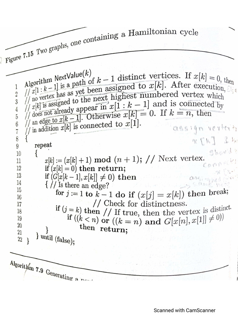 Hamiltonian Cycle | PDF