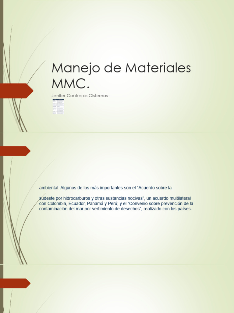 Manejo de Materiales y Sustancias Peligrosas 2024.pptx Clase 9 13-06-2024 PDF | PDF | Presión ...