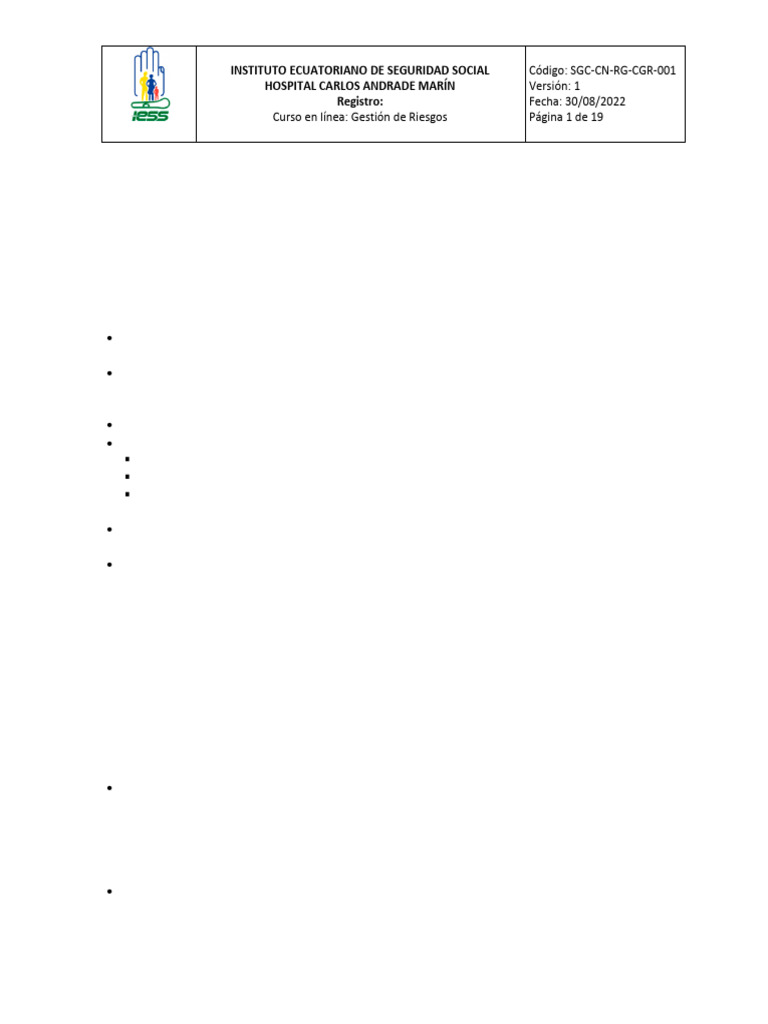 2023 Codigos de Emergencia Hcam | PDF | Hospital | Riesgo