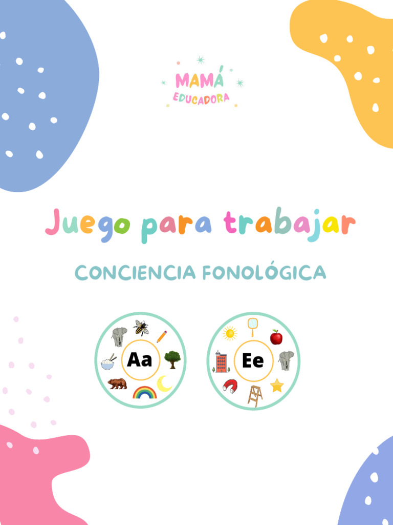 Clip Cards Conciencia Fonologica (22 × 28 CM) (1) - Compressed | PDF ...