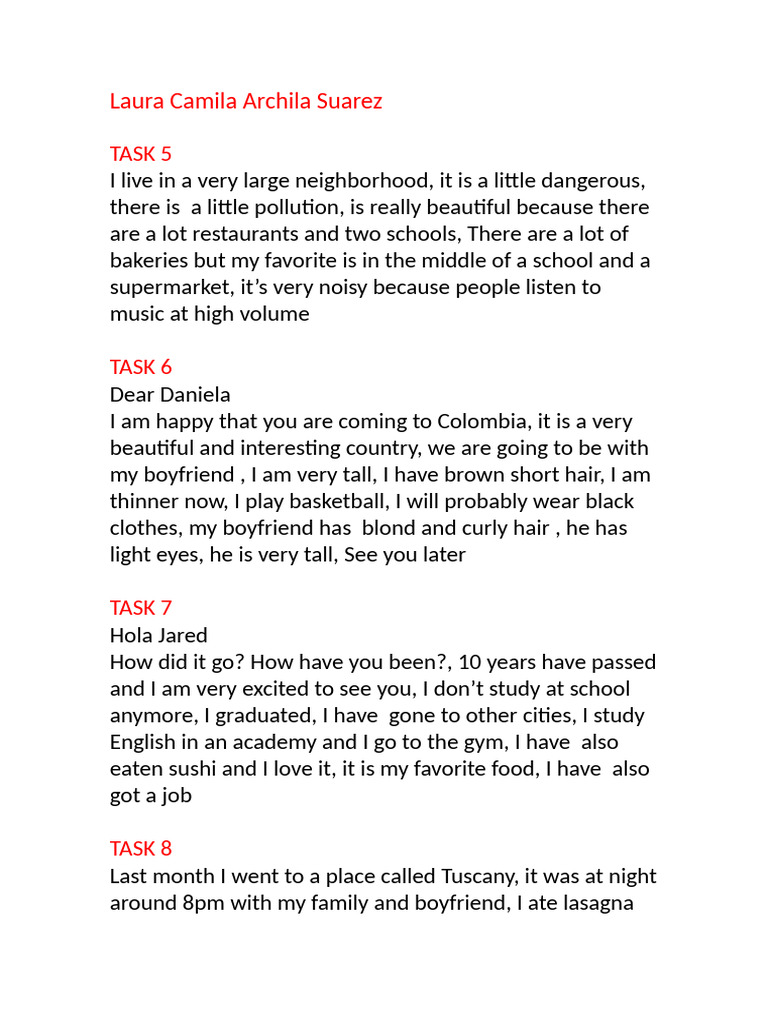 Laura 5 6 7 y 8 | PDF