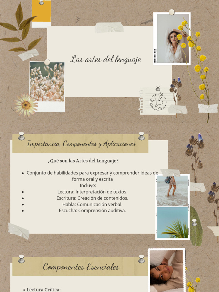 Artes del Lenguaje: Importancia y Usos | PDF