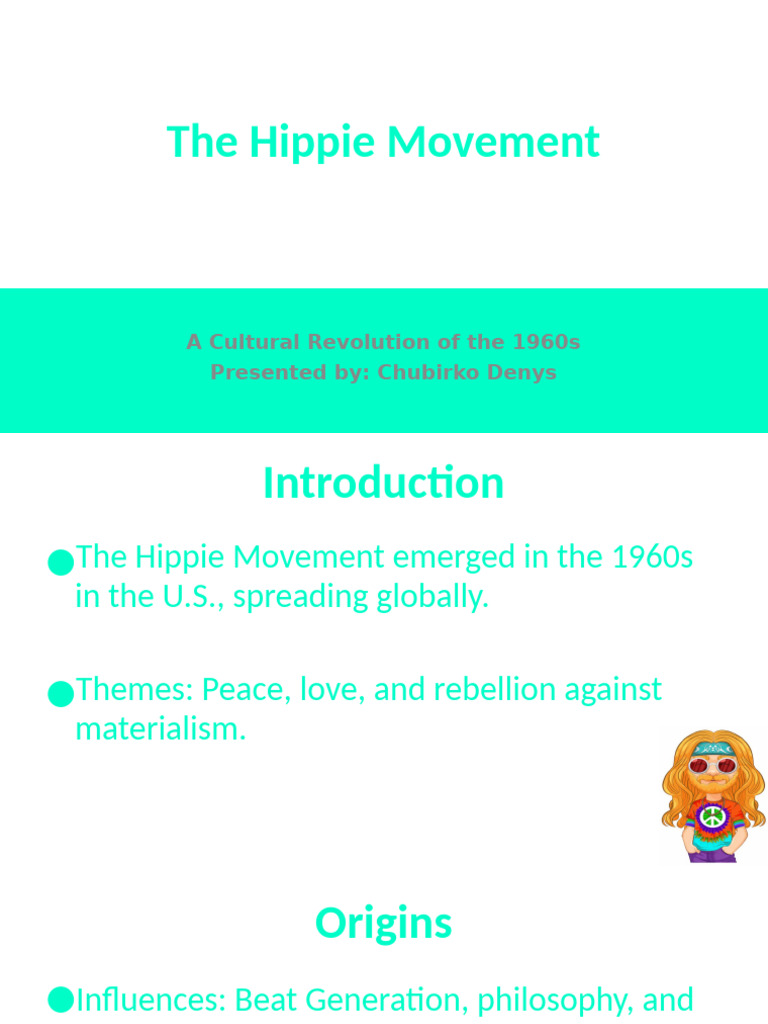 The Hippie Movement | PDF