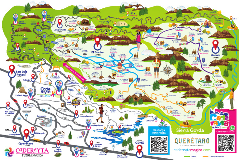 Solo MAPA - SIERRA - CADEREYTA - Outlines - Compressed | PDF