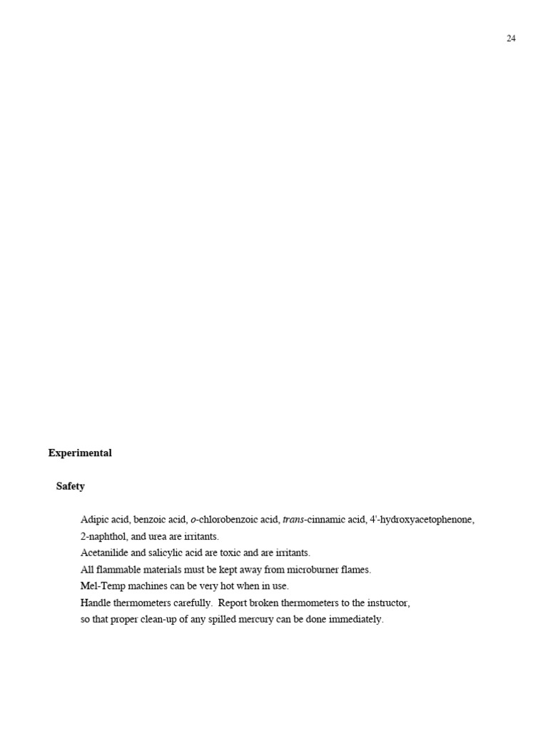 Melting Point Determination Methods | PDF | Melting Point | Phase (Matter)