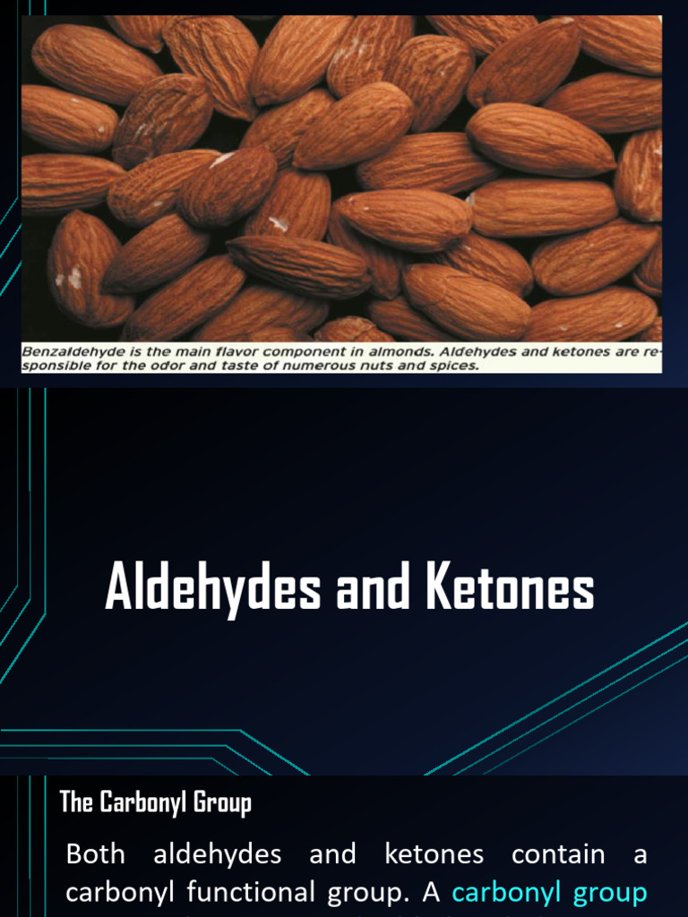Carbonyl Compounds: Aldehydes & Ketones | PDF | Functional Group | Ketone
