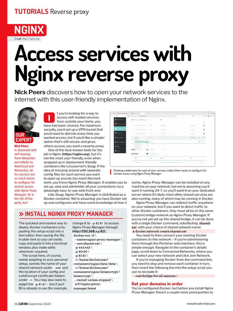 Nginx Proxy Manager Setup Guide | PDF | Proxy Server | World Wide Web