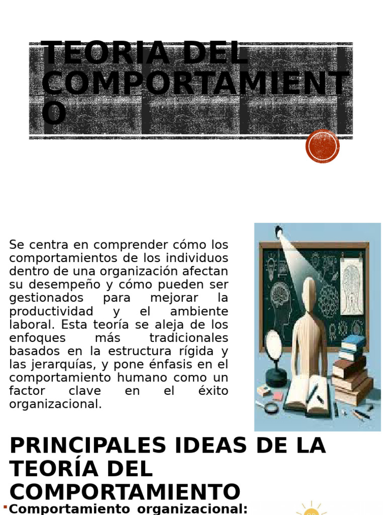 Teoria Del Comportamiento | PDF