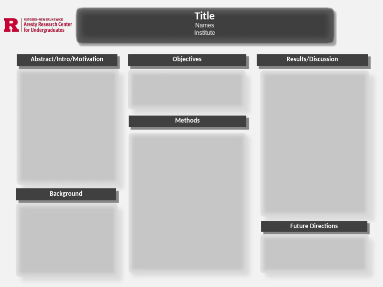 Poster Template 1 | PDF