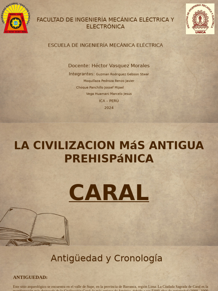 Cultura Caral | PDF