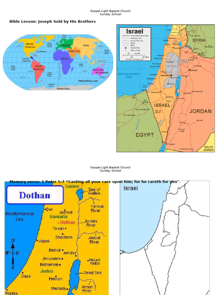 Map of Israel | PDF