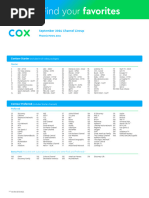 Spectrum Channel Lineup & Channel Guide - Spectrum | PDF | Media ...