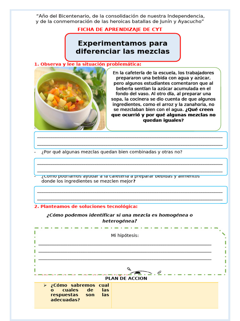 Ficha Cyt Miérvoles. Utulizam | PDF