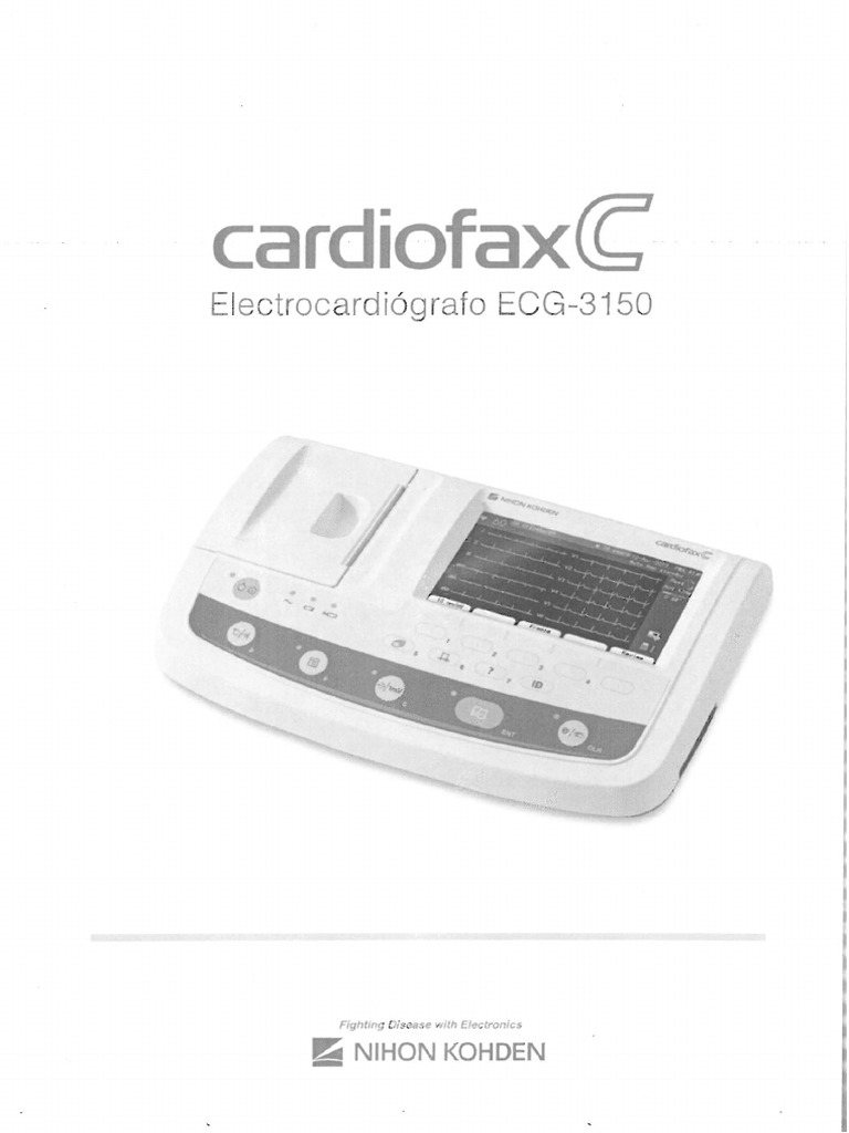 Sustento de Ecg-3150 | PDF