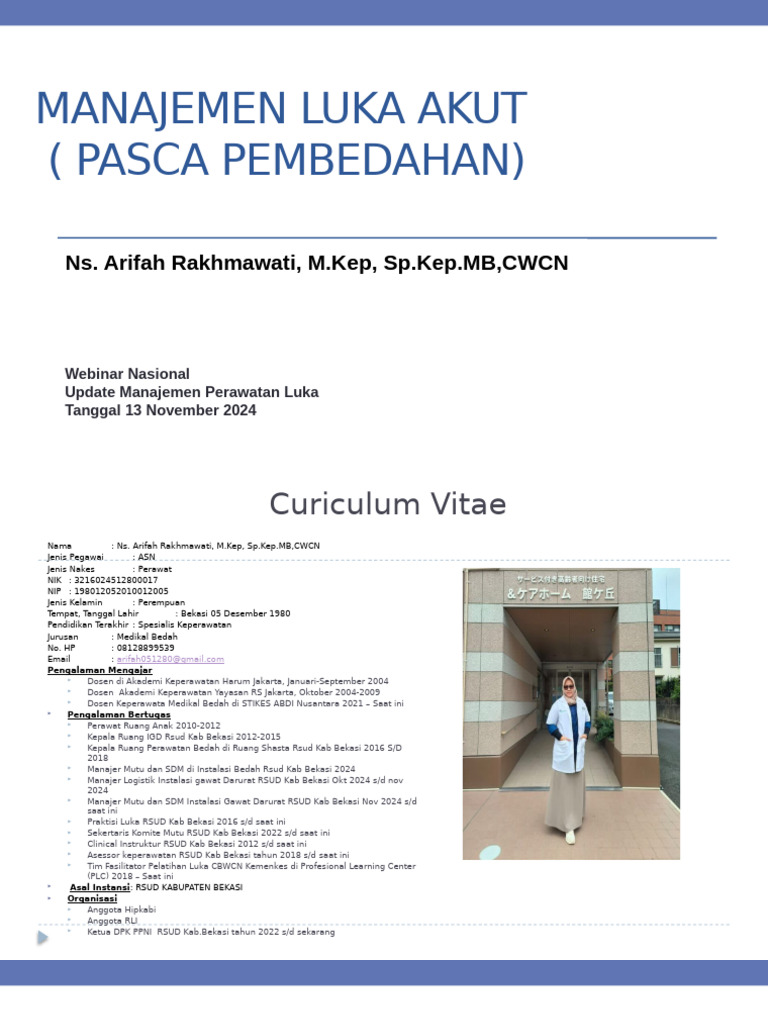 MANAJEMEN LUKA AKUT | PDF