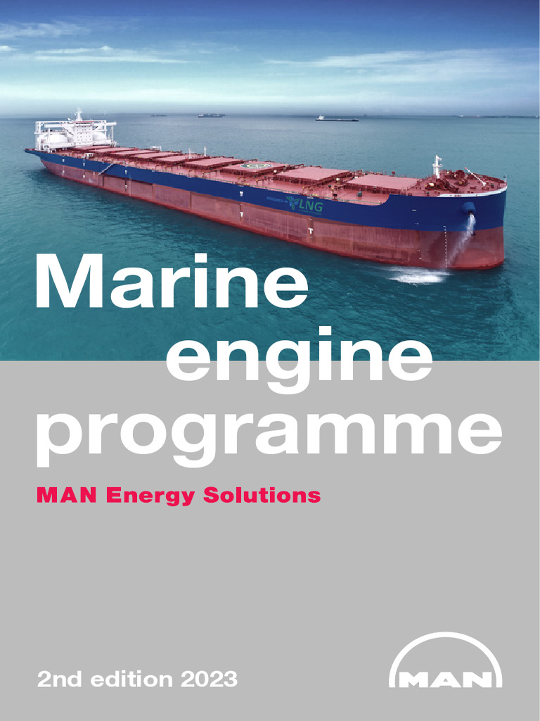 MAN ES Marine Engine Programme | PDF | Engines | Internal Combustion Engine