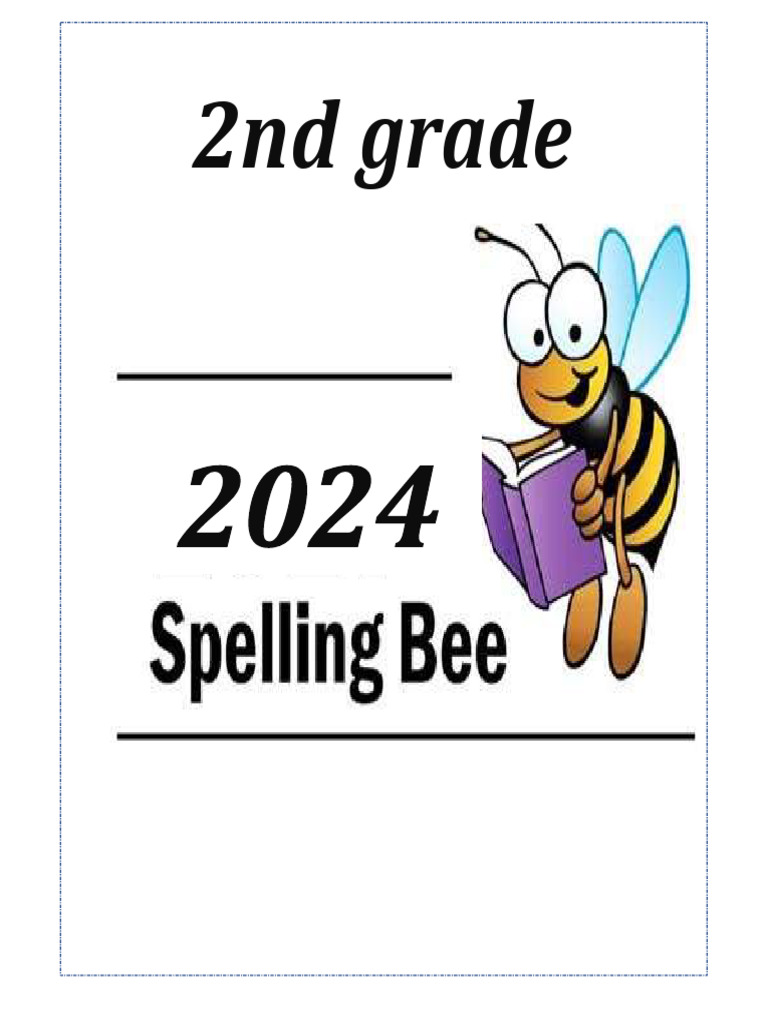 Spelling Second Grade | PDF
