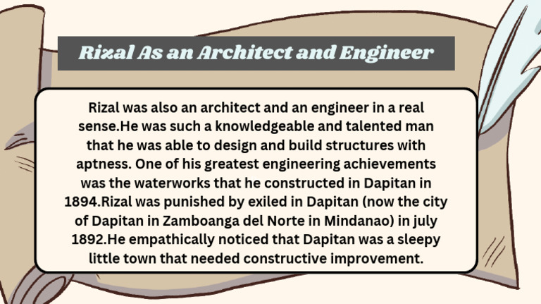 Rizal Architect and Engineer | PDF