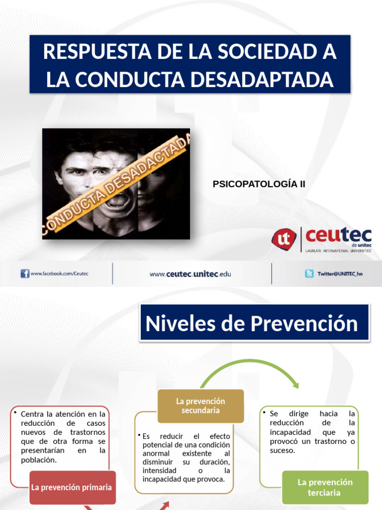 Respuesta de La Sociedad A La Conducta Desadaptada | PDF | Hospital ...