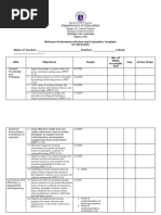 Movs Ipcrf Teacher I III Sy 2024 Checklist Generic | PDF | Learning | Community