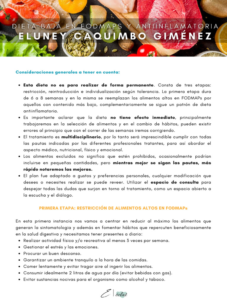 Eluney Caquimbo Giménez - Eclat | PDF | Alimentos