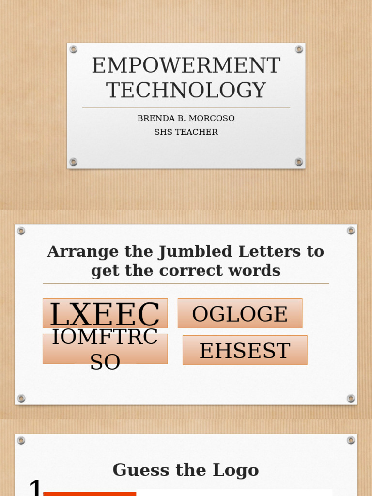 Empowerment Technology Week 4 | PDF | Microsoft Excel | Spreadsheet