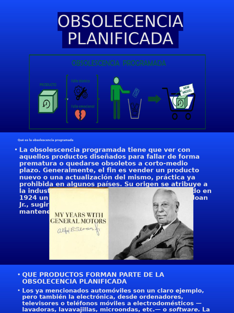 Obsolescencia Programada: Impacto y Soluciones | PDF