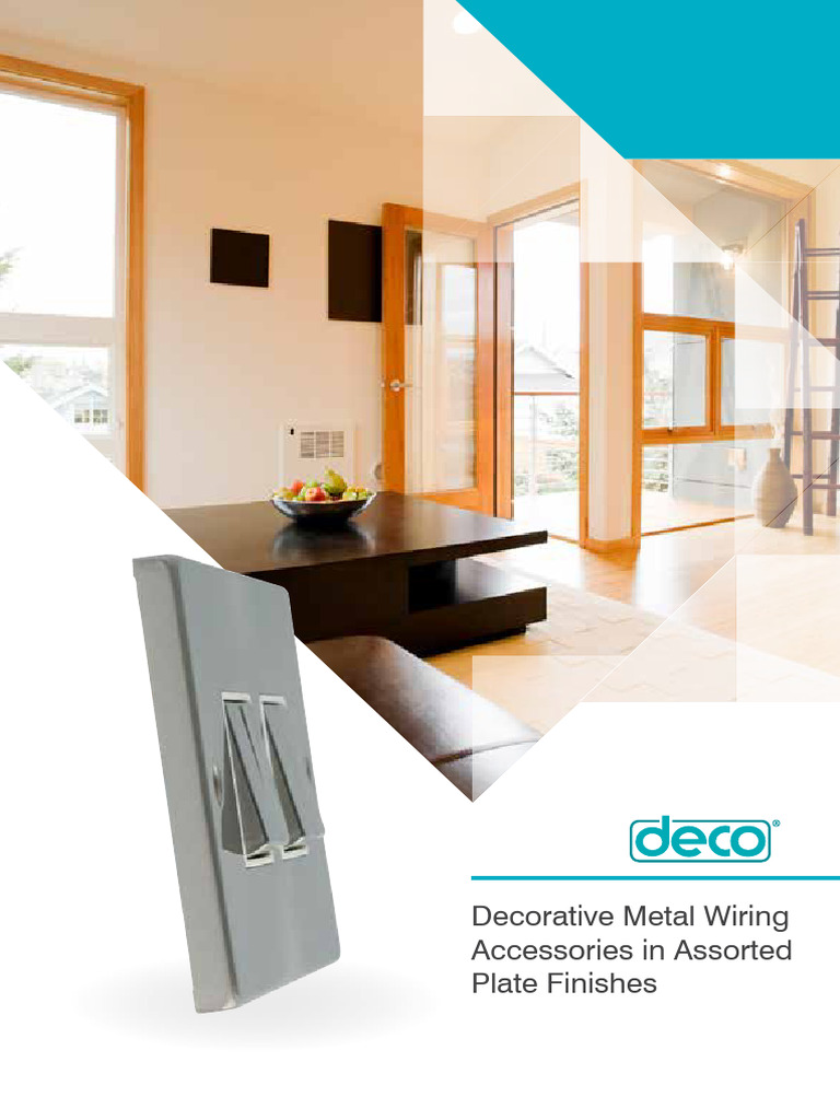 Deco | PDF | Ac Power Plugs And Sockets | Manufactured Goods