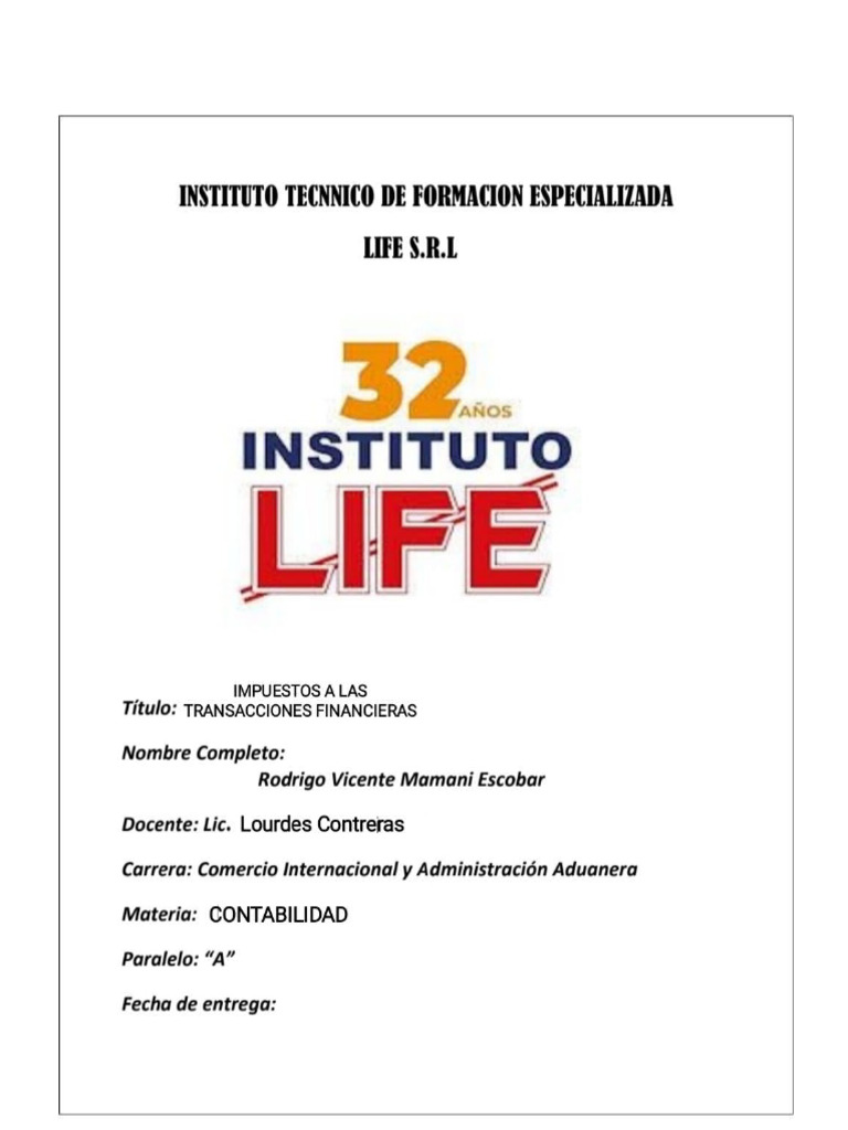 (Itf) Impuestos | PDF