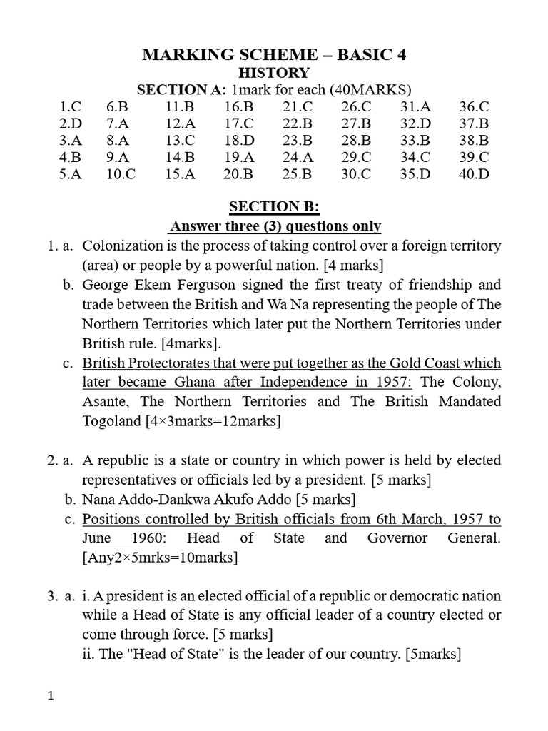 BS 4 - History | PDF | Ghana | Africa